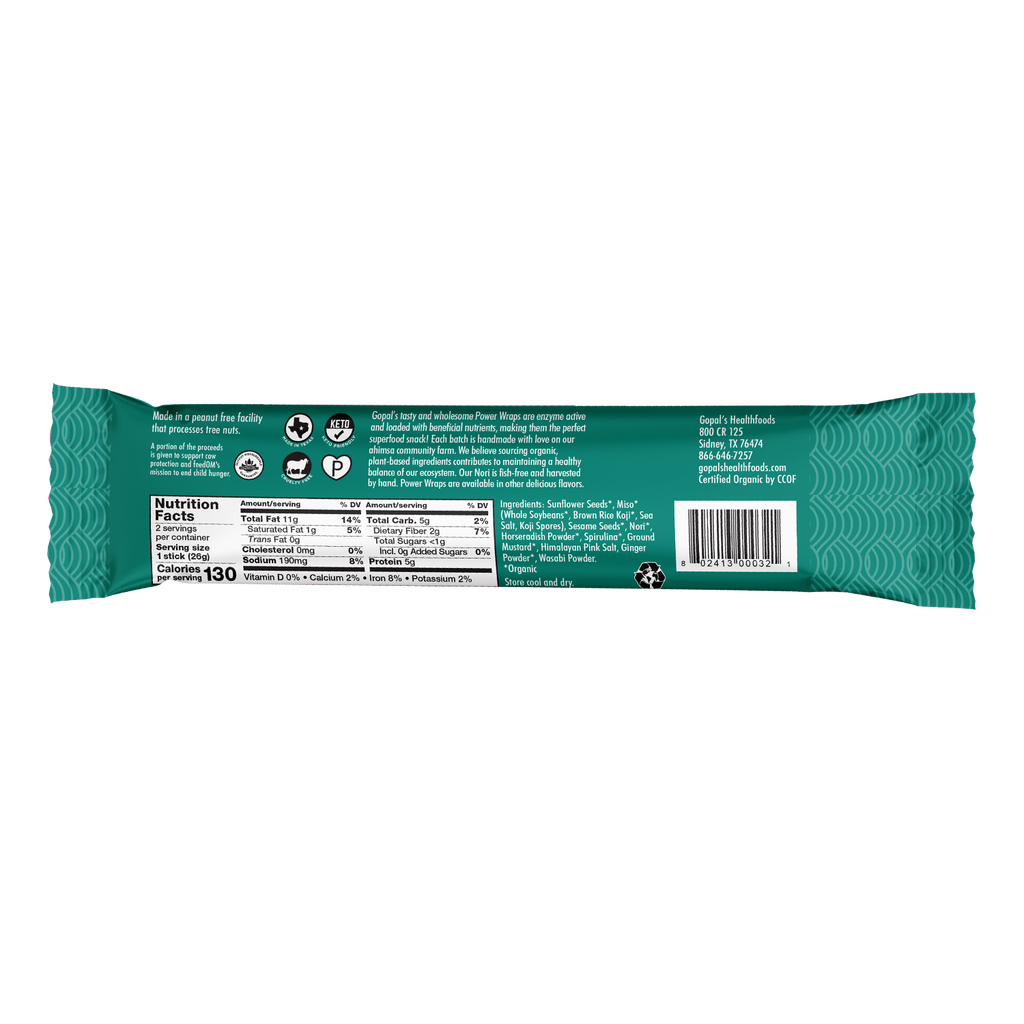 Japanese Power Wraps® 1.8oz – Gopal's Healthfoods