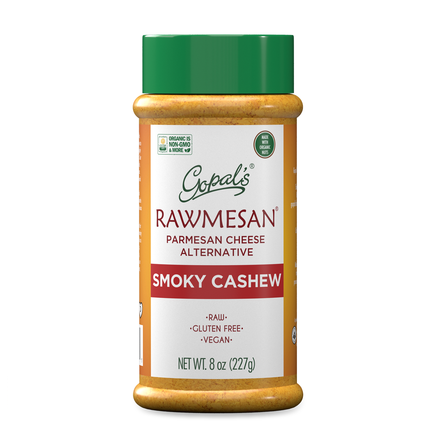 Rawmesan – Gopal's Healthfoods