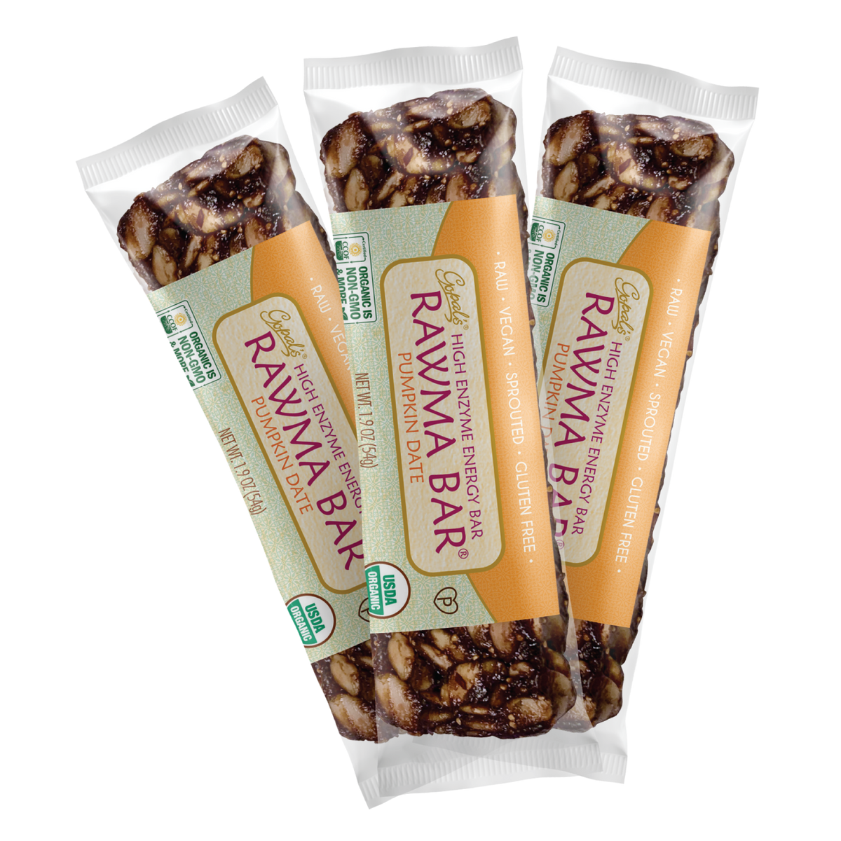 Pumpkin Date Rawma Bars® 1.9oz – Gopal's Healthfoods