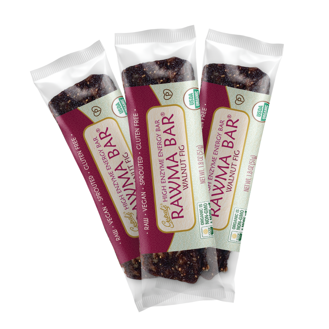 Walnut Fig Rawma Bars® 1.8oz – Gopal's Healthfoods